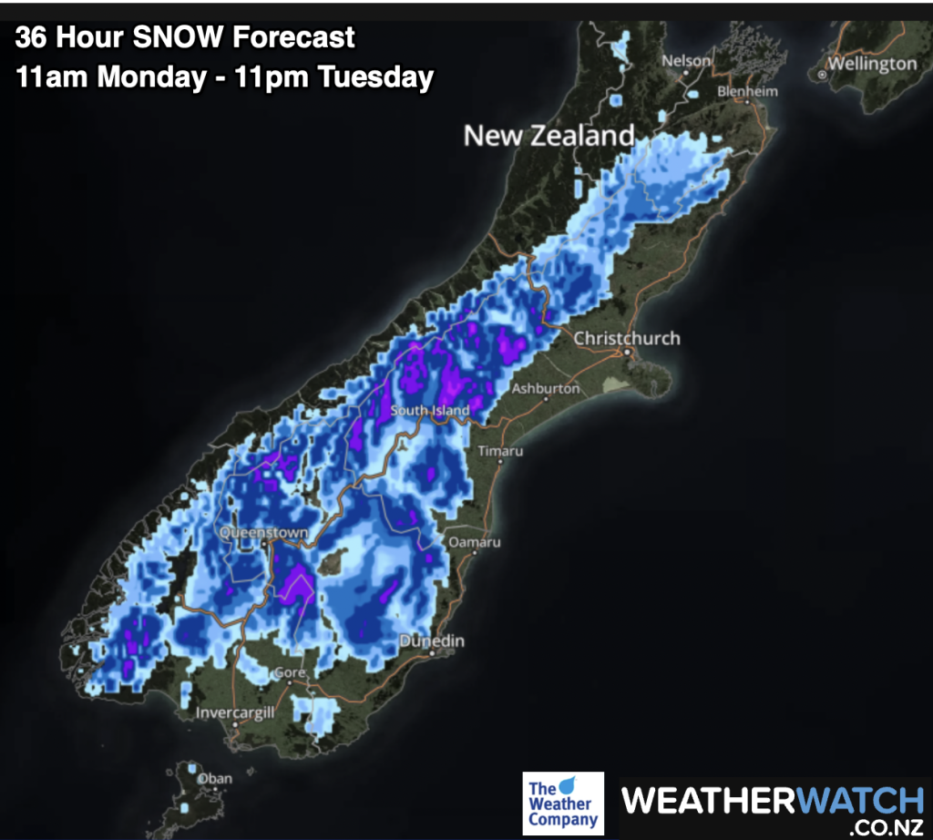 Polar Weather Prompts Snow Warnings for New Zealand’s South Island ...